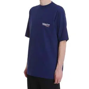 Balenciaga Political Campaign T-shirt Large Fit - Blue