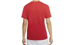 JORDAN Legacy Aj11 Printing Pattern Short Sleeve Large - Red
