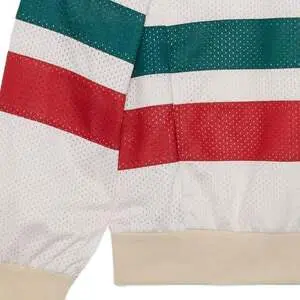 Gucci Mesh Fabric Zip Jacket