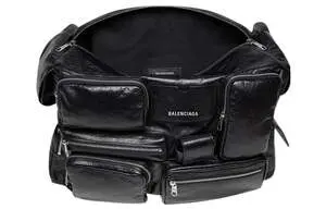 Balenciaga Superbusy Large Sling Bag - Black