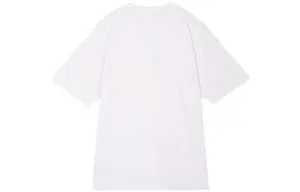 Nike X Logo Embroidered Pattern Loose Round Neck Short Sleeve White