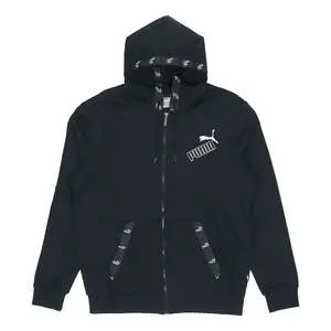 PUMA Sportswear Hooded Windbreaker - Black