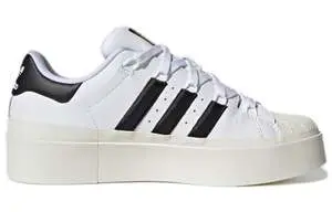 Adidas Superstar Bonega Platform Sneakers - White/black