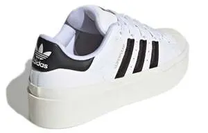 Adidas Superstar Bonega Platform Sneakers - White/black