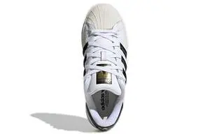 Adidas Superstar Bonega Platform Sneakers - White/black