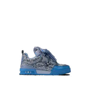 LOUIS VUITTON Skate Sneakers - Blue/grey