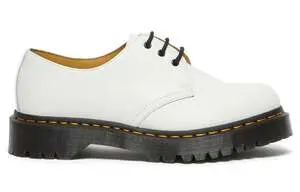 Dr. Martens 1461 Bex Smooth Leather Oxford Shoes - White/black