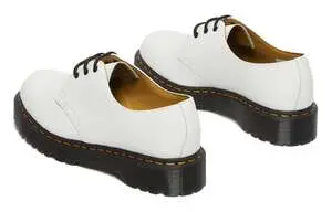Dr. Martens 1461 Bex Smooth Leather Oxford Shoes - White/black
