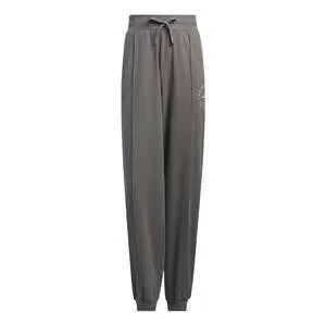 Adidas Solid Color Logo Embroidered Pants Asia Sizing