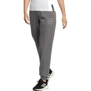 Adidas Solid Color Logo Embroidered Pants Asia Sizing