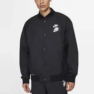 Nike Alphabet Logo Printing Woven Casual Jacket Da0648-010