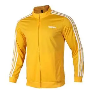 Adidas Adidas Track Jacket With Signature Stripes Gold