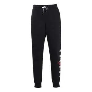 JORDAN Air Alphabet Printing Long Pants - Black