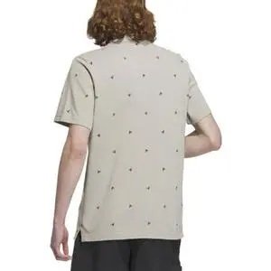 Adidas Fi Aop Polo Shirts - Beige