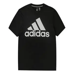 Adidas Classical Logo Printed Tee - Black