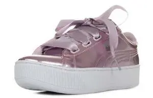 PUMA Vikky Platform Sneakers With Ribbon Fastening