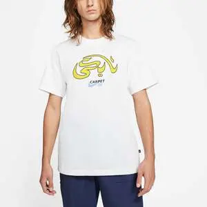 Nike X Carpet Company Crossover Printing Round Neck Sports Short Sleeve Asia Edition - White