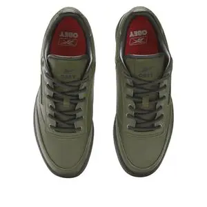 REEBOK X Obey Club C Sneakers - Green/black/red