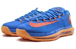 Nike Kd 6 Elite "team" Athletic Sneakers - Blue/yellow