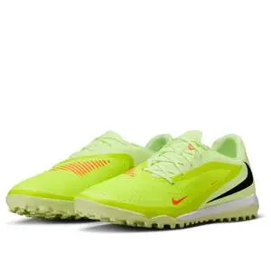 Nike Phantom Low Academy Tf "max Voltage Pack" Soccer Cleats - Hyper Crimson/limelight/black