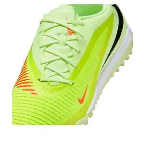 Nike Phantom Low Academy Tf "max Voltage Pack" Soccer Cleats - Hyper Crimson/limelight/black