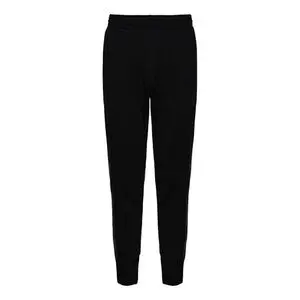 JORDAN Sw Aj11 Hybrid Logo Loose Fleece Lined Bundle Feet Sports Pants - Black