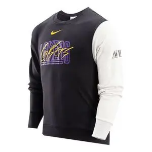 Nike Nba Los Angeles Lakers Long Sleeve Crewneck