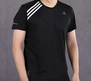 Adidas Short Sleeve Running Performance T-shirt