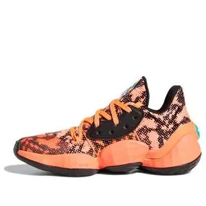 Adidas Adidas Harden Volume 4 "Gila Monster" High-Top Sneakers Orange/black