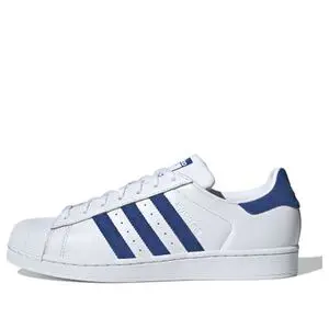 Adidas Superstar Sneakers - White/blue
