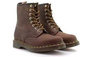 Dr. Martens 1460 Aztec Crazyhorse Lace Up Boots - Brown
