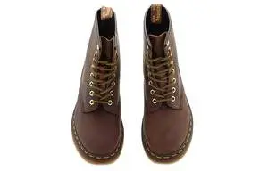 Dr. Martens 1460 Aztec Crazyhorse Lace Up Boots - Brown