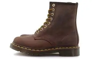 Dr. Martens 1460 Aztec Crazyhorse Lace Up Boots - Brown