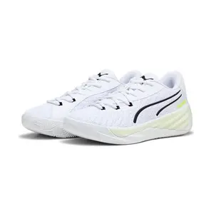 PUMA All Pro Nitro Sneakers - White/black
