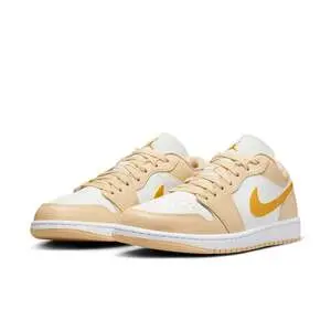 JORDAN 1 Low - Beige/yellow/gold