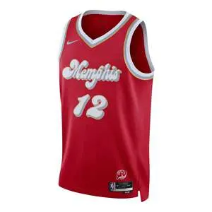 Nike Nba Ja Morant Memphis Grizzlies 2024/25 City Edition Jersey #12 - University Red