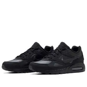 Nike Max Ivo Leather Sneakers - Black