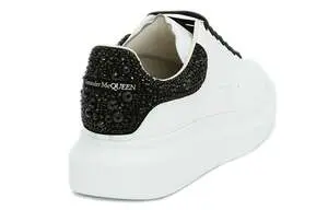 Alexander McQueen Oversized Sneaker With Crystal Embellishment
