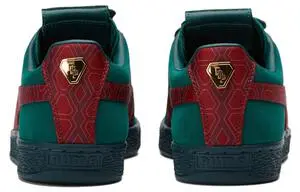 PUMA Dapper Dan Jacquard Print Suede Sneakers