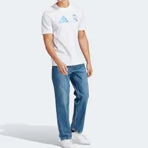 Adidas Real Madrid Graphic T-shirt 'white