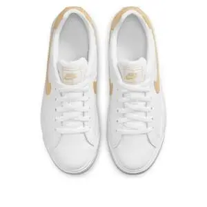 Nike Court Royale Ac Low Top Sneakers - White/gold