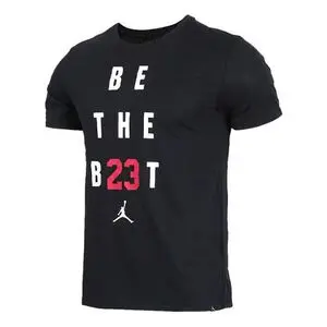 JORDAN Alphabet Printing Casual Short Sleeve