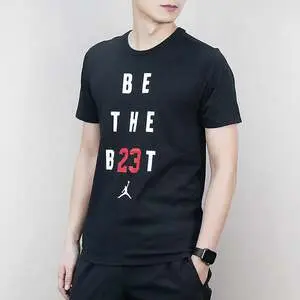 JORDAN Alphabet Printing Casual Short Sleeve