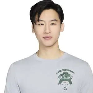 Nike Giannis Graphic T-shirt Asia Sizing - Grey