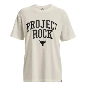Under Armour Project Rock Heavyweight T-shirt - White