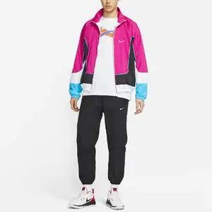 Nike Colorblock Woven Stand Collar Jacket