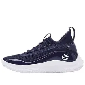 Under Armour Curry 8 Nm Low Top Basketball Sneakers - Blue/navy