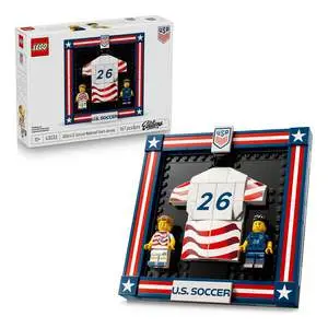 Lego 2026 U.s. Soccer National Team Jersey Display - Multi-color
