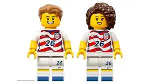Lego 2026 U.s. Soccer National Team Jersey Display