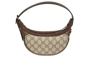 Gucci Ophidia Web Stripe Shoulder Bag - Cream